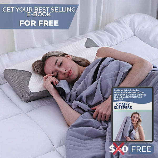 Ice Cooling Calming Blanket – Comfy Sleepers